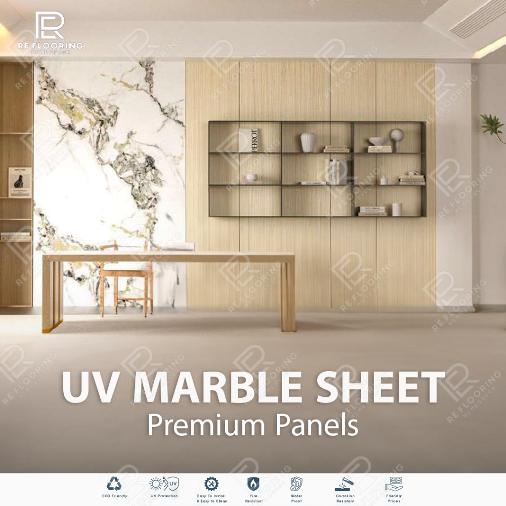 Jual UV Marble Sheet PVC - Panel Dinding Marmer PVC / Wall Board ...