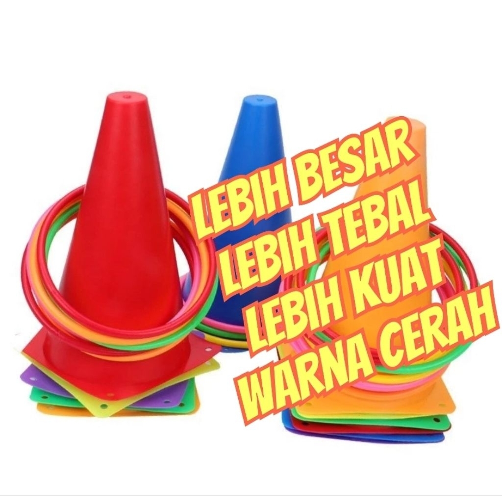 Jual Mainan Edukasi dan Olah Raga Lempar Ring Kerucut Menyesuaikan ...