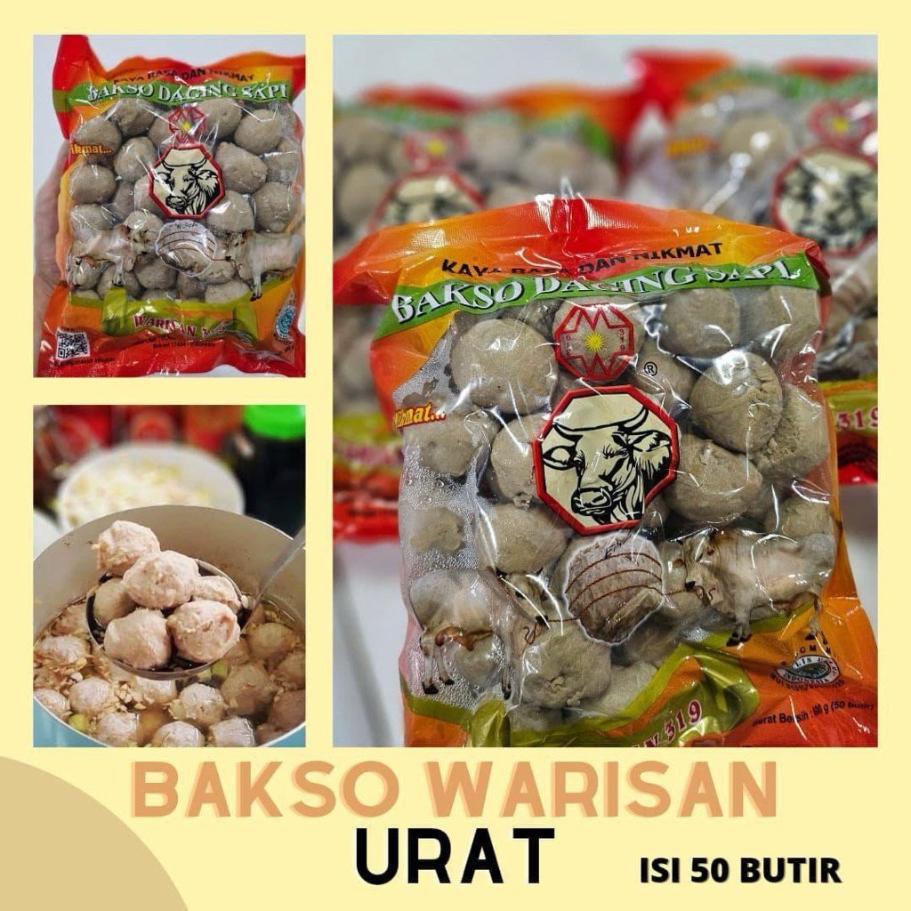 Jual Bakso warisan Urat isi 50 | Shopee Indonesia