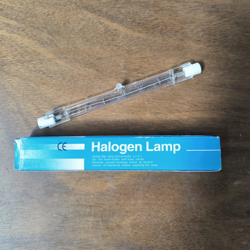 Jual Lampu Halogen Stick 500 Watt | 11.7 cm | Shopee Indonesia