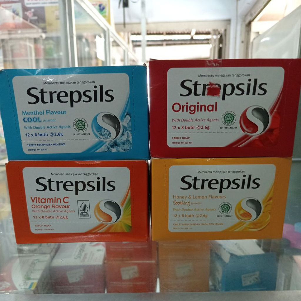 Jual Strepsils Sachet - Permen pelega tenggorokan | Shopee Indonesia