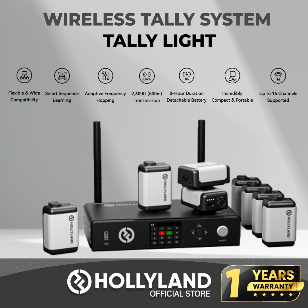 Jual Hollyland Wireless Tally Light System Lampu Tally Portable ...