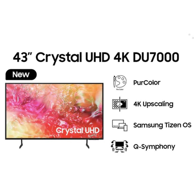 Jual LED SAMSUNG 43DU7000 SMART LED TV 43 INCH UHD 4K - GARANSI RESMI ...