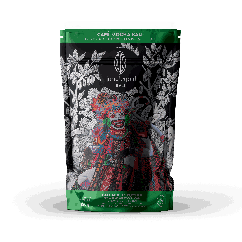 Jual JUNGLEGOLD Cafe Mocha Powder 150g | Shopee Indonesia