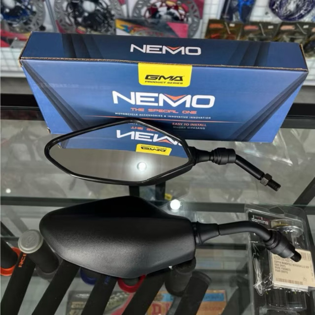Jual Spion Nemo Xmax model bubut 3 jari Pnp Honda vario adv pcx ...