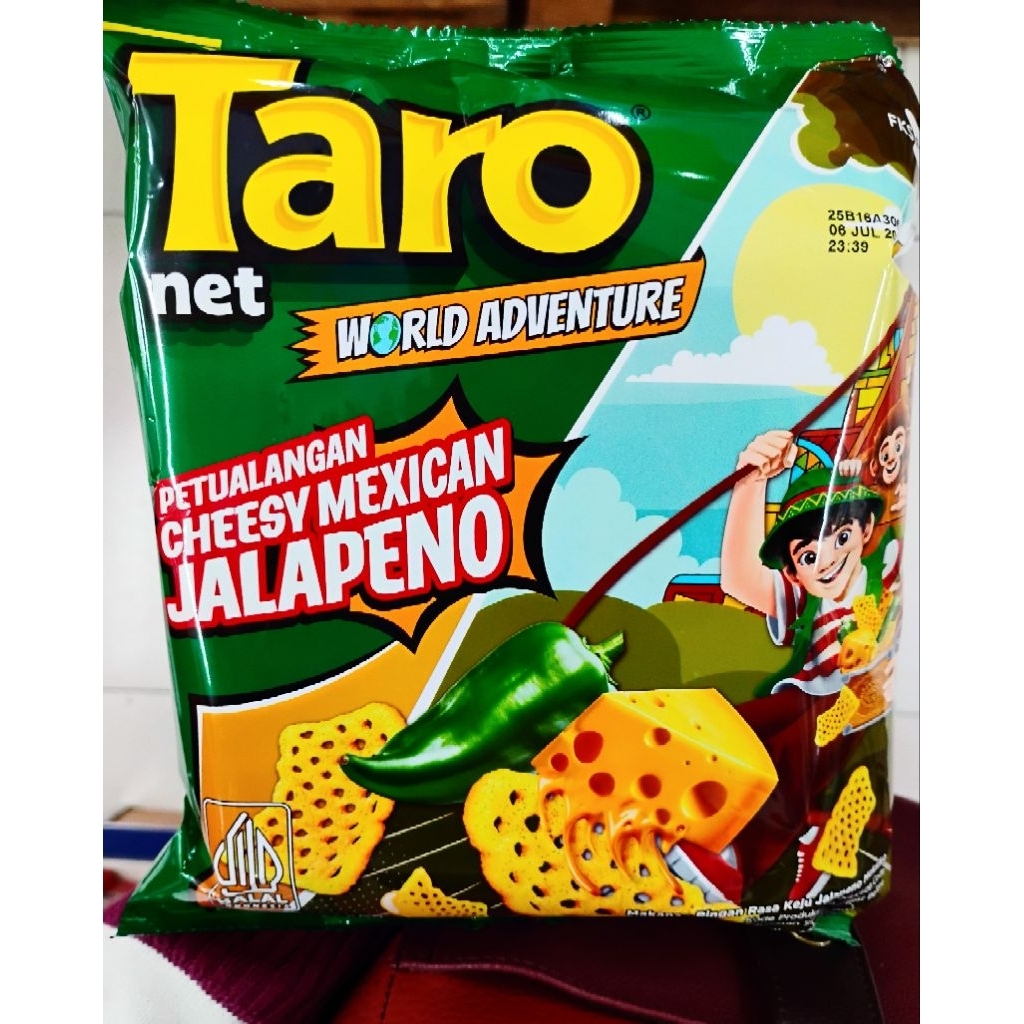 Jual Taro Net Petualangan Cheesy Mexican Jalapeno/Potato Barbecue ...
