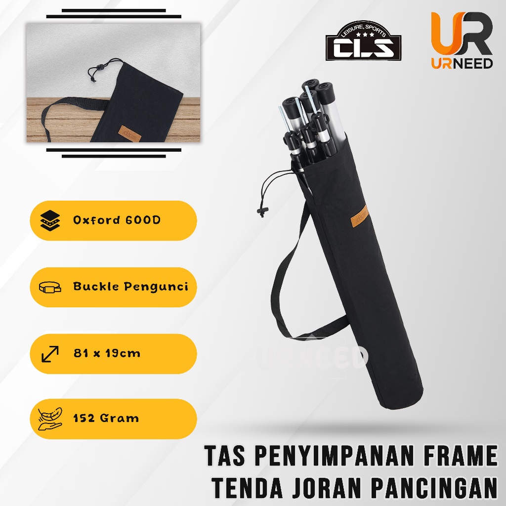 Jual Tas Penyimpanan Frame Tenda Tiang Fly Sheet Joran Pancingan Tas ...