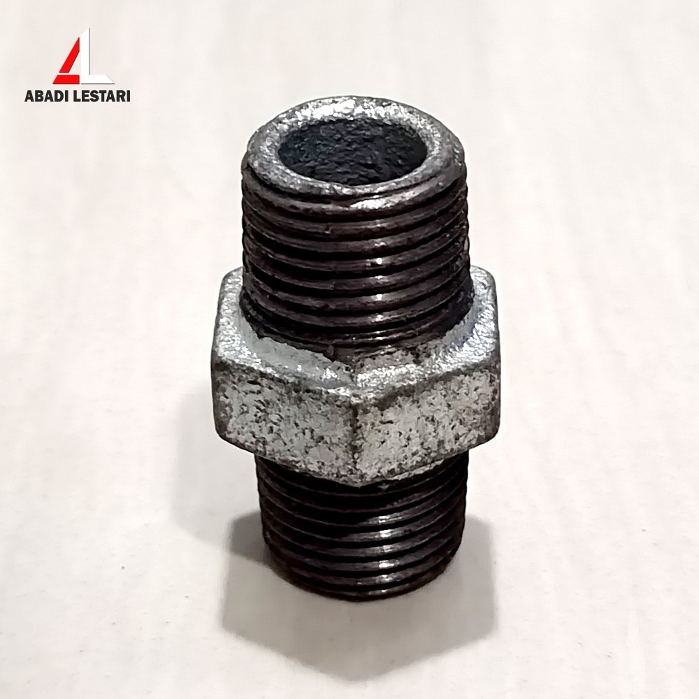 Jual DOUBLE NEPPLE BESI 3/4 INCH / DOUBLE NEPEL NIPPLE 3/4 INCH / DOBEL ...