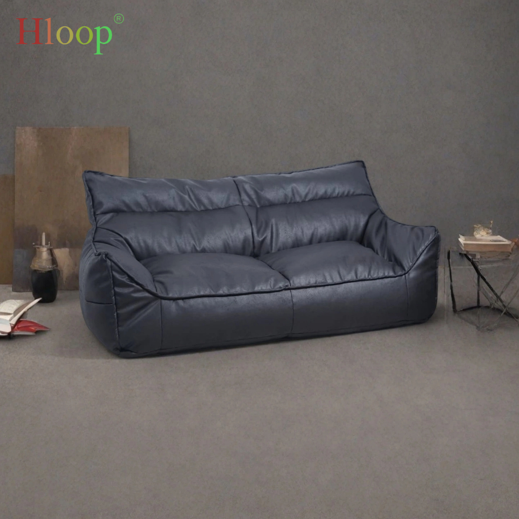 Jual HLOOP Amy Couple beanbag/sofa malas tatami/beanbag styrofoam ...