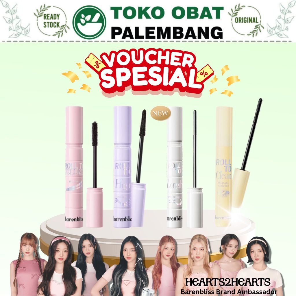 Jual BNB BARENBLISS Roll to Volume Mascara | Roll To High Mascara ...