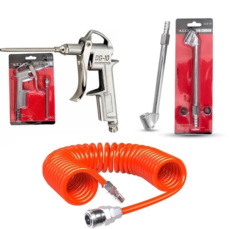 Jual PAKET Selang Recoil Hose 6 Meter / Air Blow Gun / Air Duster / 1 ...