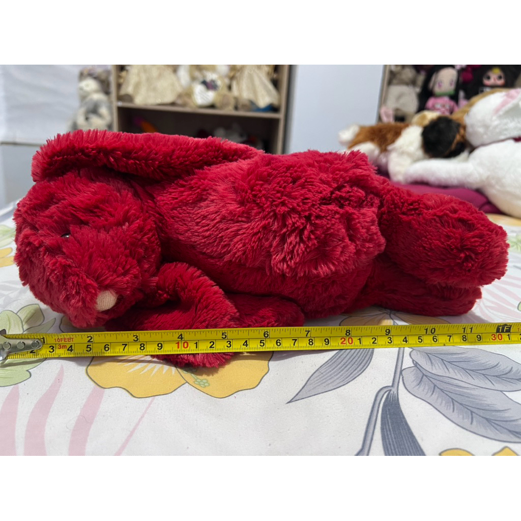 Jual Boneka Jelly Cat Kelinci Merah Medium 30 Cm | Shopee Indonesia