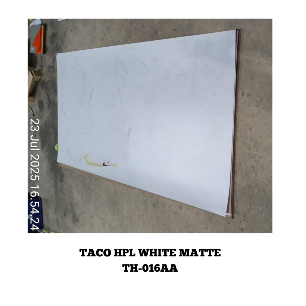 Jual [HPL RIJEK] TACO HPL WHITE MATTE TH-016AA | Shopee Indonesia