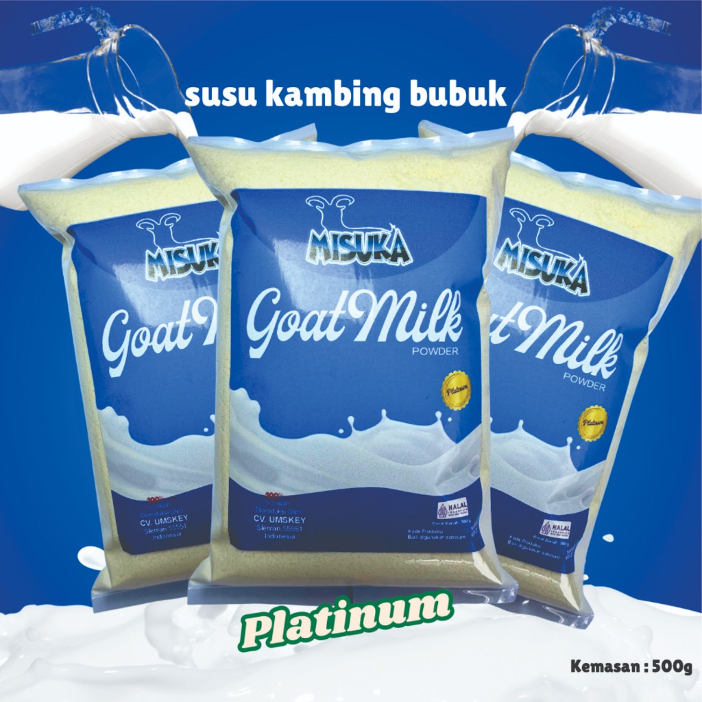 Jual Susu Kambing Bubuk Misuka Platinum 500g | Shopee Indonesia