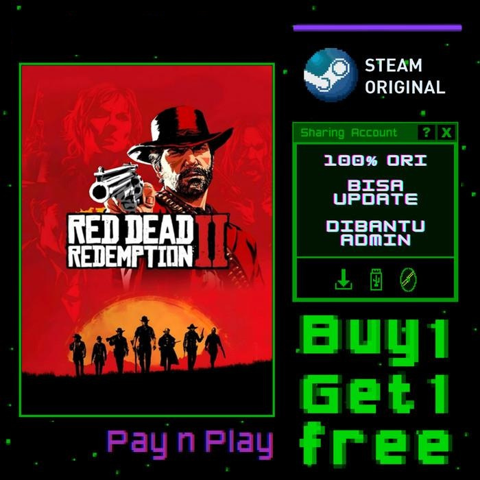 Jual Red Dead Redemption 2 / RDR 2 Ultimate Edition PC ORIGINAL Red ...