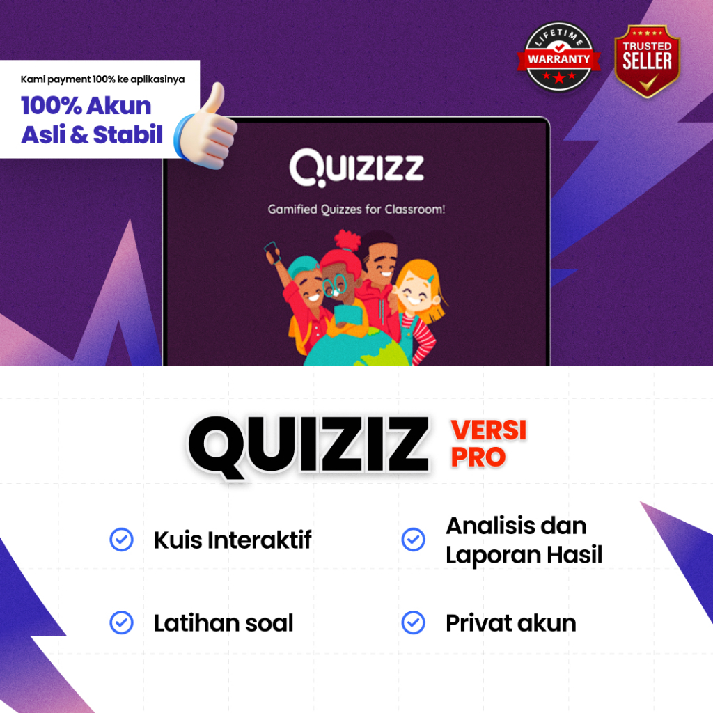 Jual Quizizz Premium Super 1 Bulan 500p | Shopee Indonesia