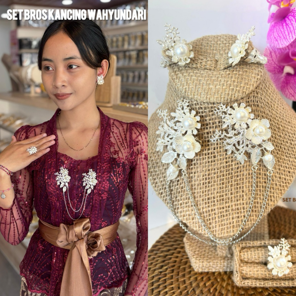 Jual STARLIGHT BALI - Set Bros Kancing Wahyundari/ Set Alpaka/ Bros ...