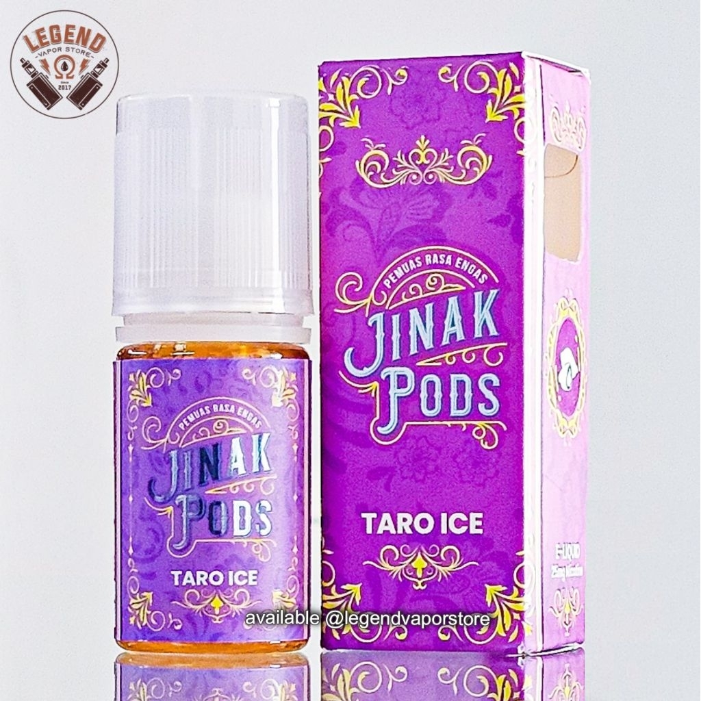 Jual SALT NIC - LIQUID JINAK PODS Taro Ice 30ML 25MG AUTHENTIC | Shopee ...