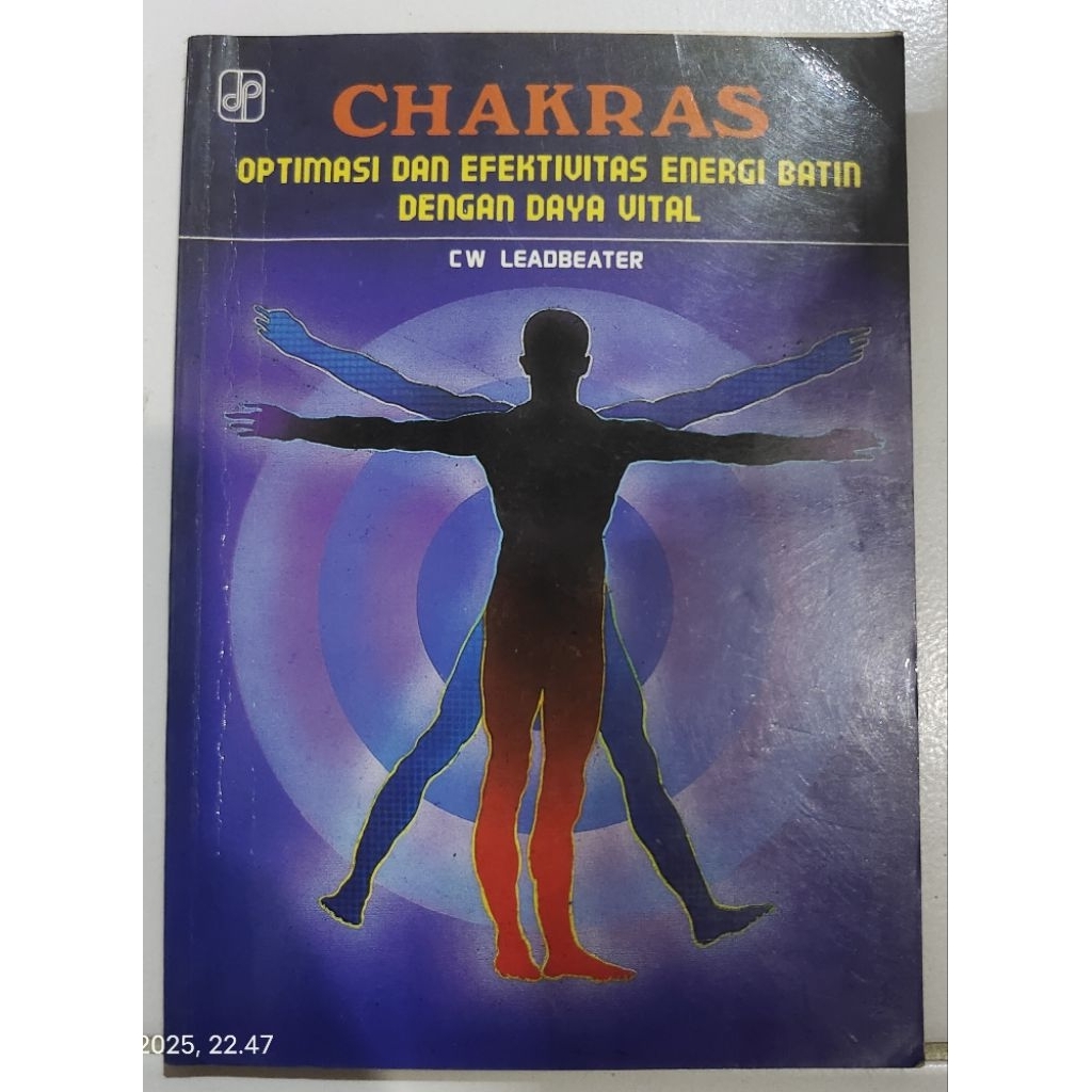Jual BUKU CHAKRAS OPTIMISI DAN EFEKTIVITAS ENERGI BATIN DENGAN DAYA ...