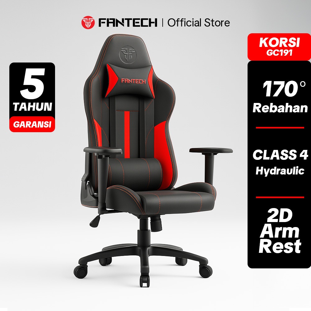 Jual Fantech Kursi Gaming GC191 Gaming Chair | Shopee Indonesia