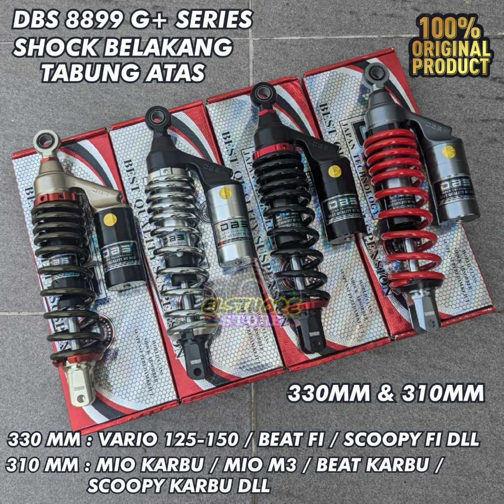 Jual SHOCK BELAKANG DBS 8899 GPLUS SERIES VARIO 125-150 | BEAT FI | MIO ...