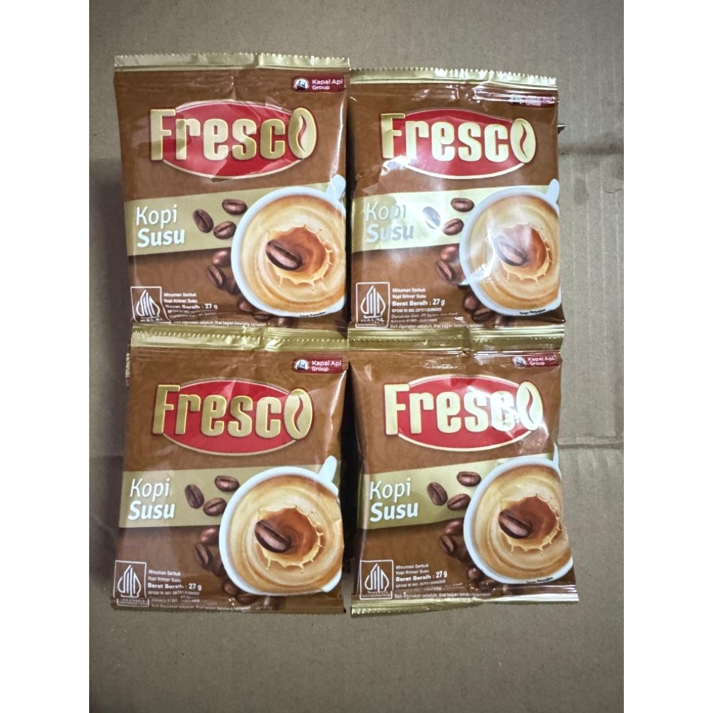 Jual Fresco Kopi Susu 12Sachet | Shopee Indonesia