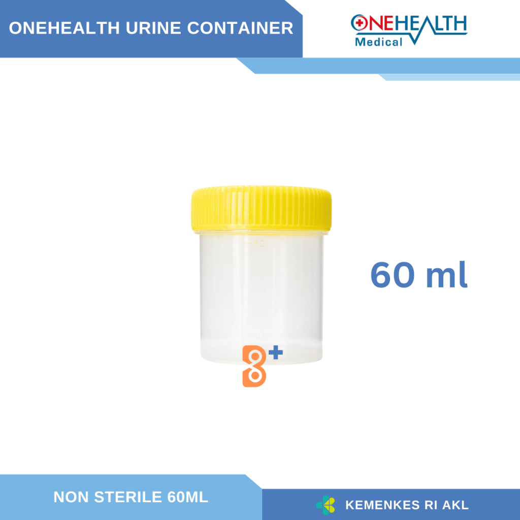 Jual Urine Container NON STERILE Onehealth / Gelas Urine Botol Urine ...