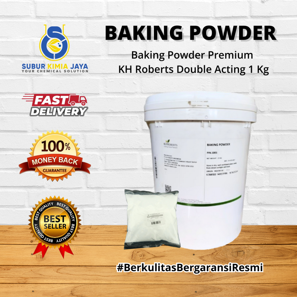 Jual Baking Powder Premium KH Roberts 1 kg Double Acting | Shopee Indonesia