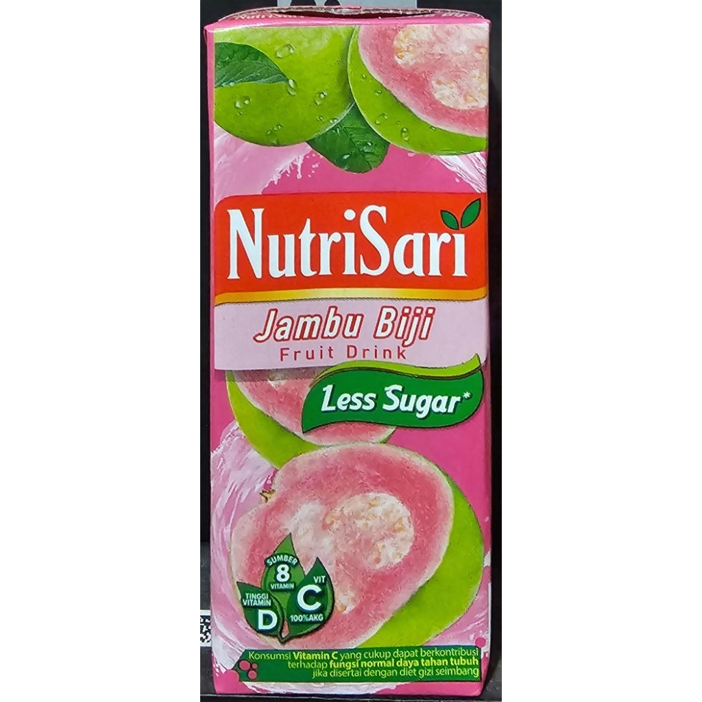 Jual Nutrisari Jambu Biji 200ml - Minuman Jambu Dengan Vitamin C ...