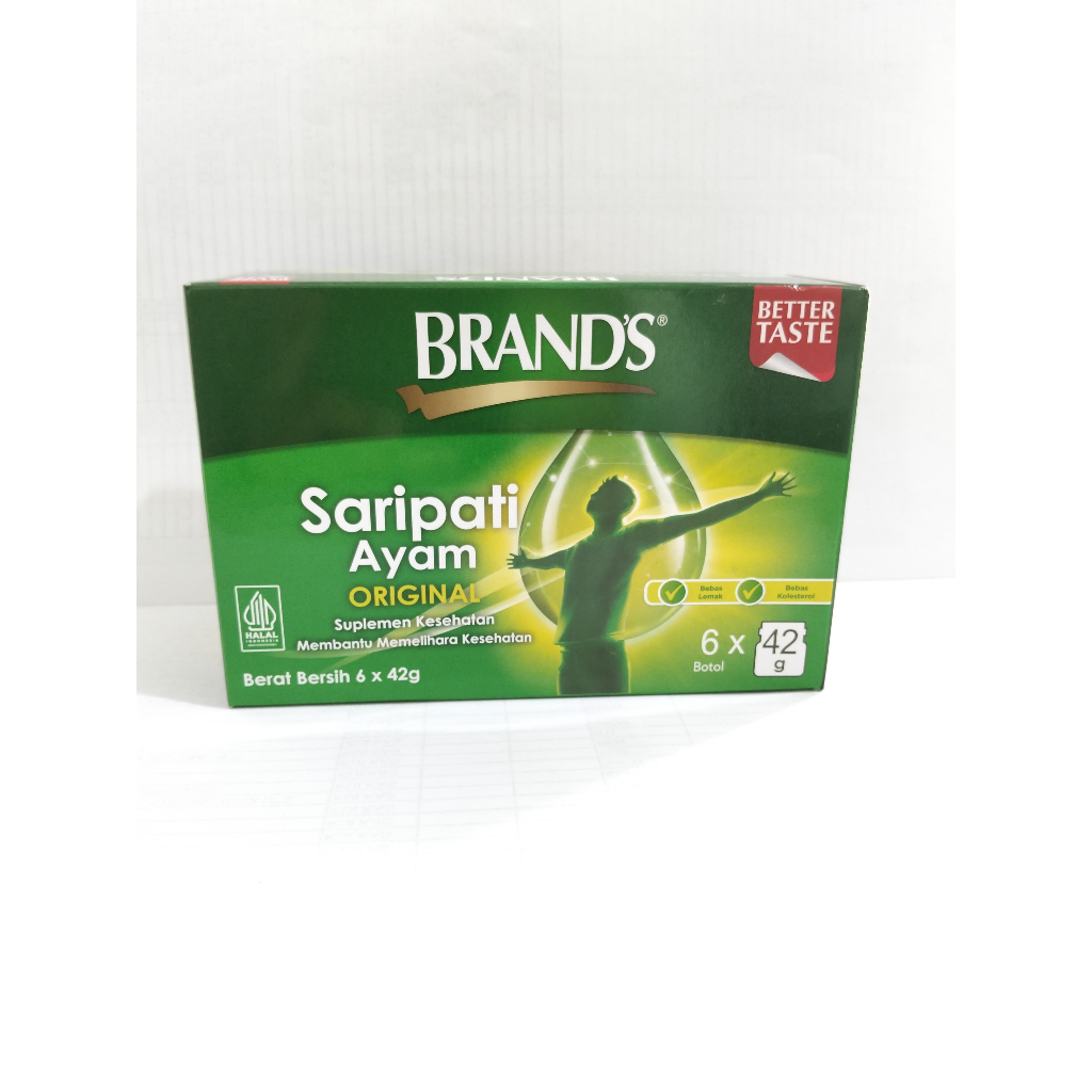 Jual BRAND'S SARIPATI AYAM ORIGINAL 42 GRAM BOX 6 BOTOL | Shopee Indonesia