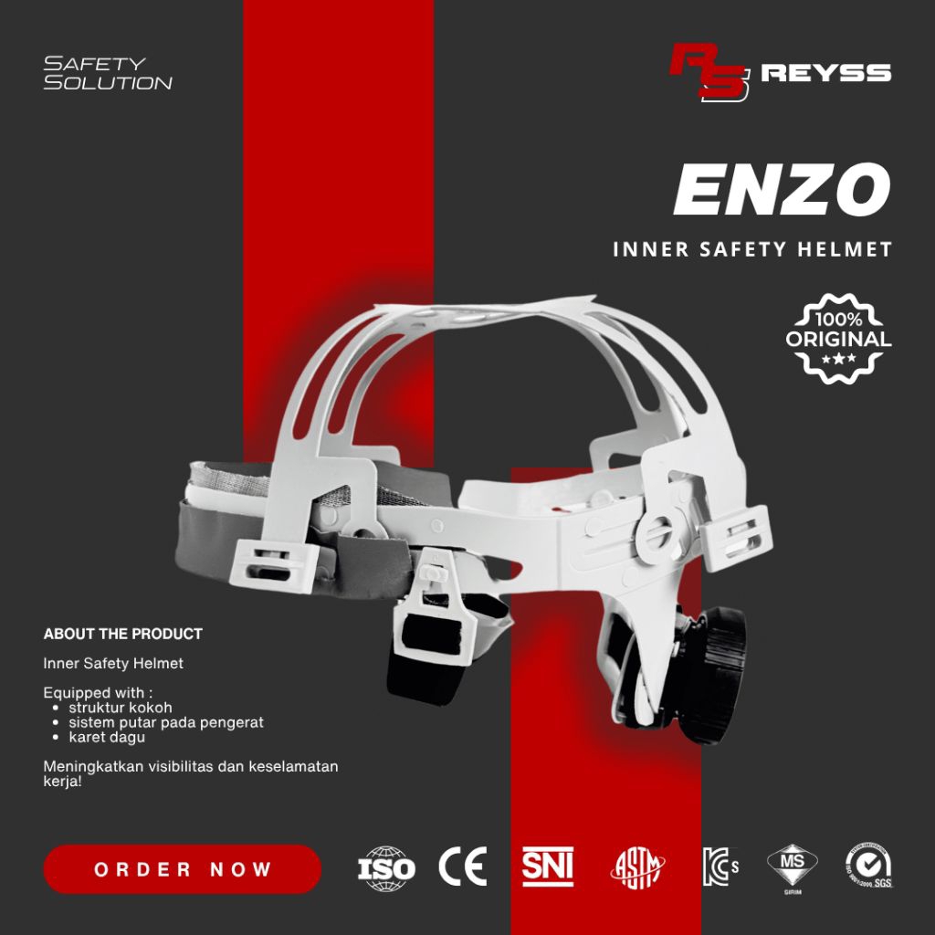 Jual Inner Helm Fast Track Enzo NSA AAA Universal | Shopee Indonesia
