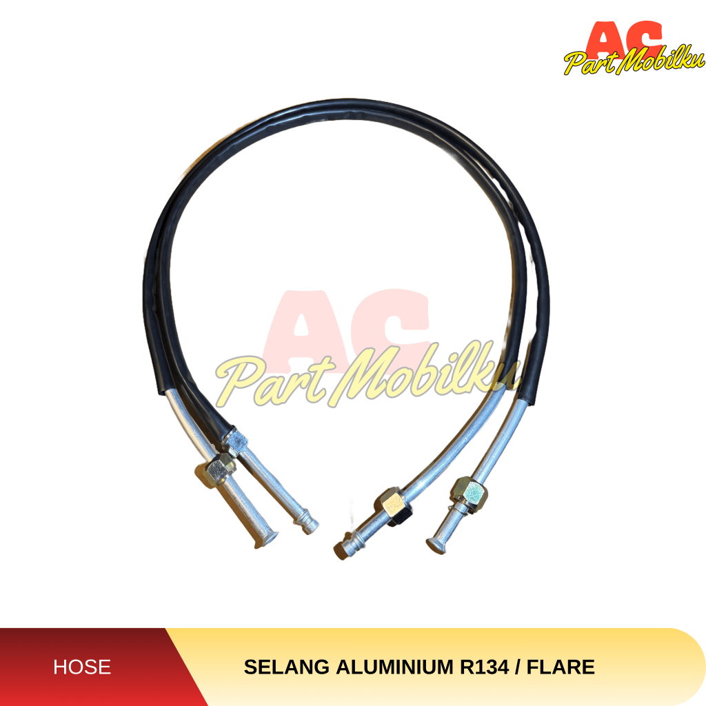 Jual Pipa Alumunium Selang AC Mobil Universal Panjang 1 Meter Ukuran 3/ ...