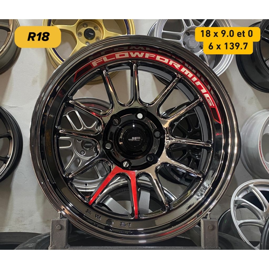 Jual velg mobil BUZZ JF FLOW FORMING PCD 6X139,7 R18 velg racing R18 ...
