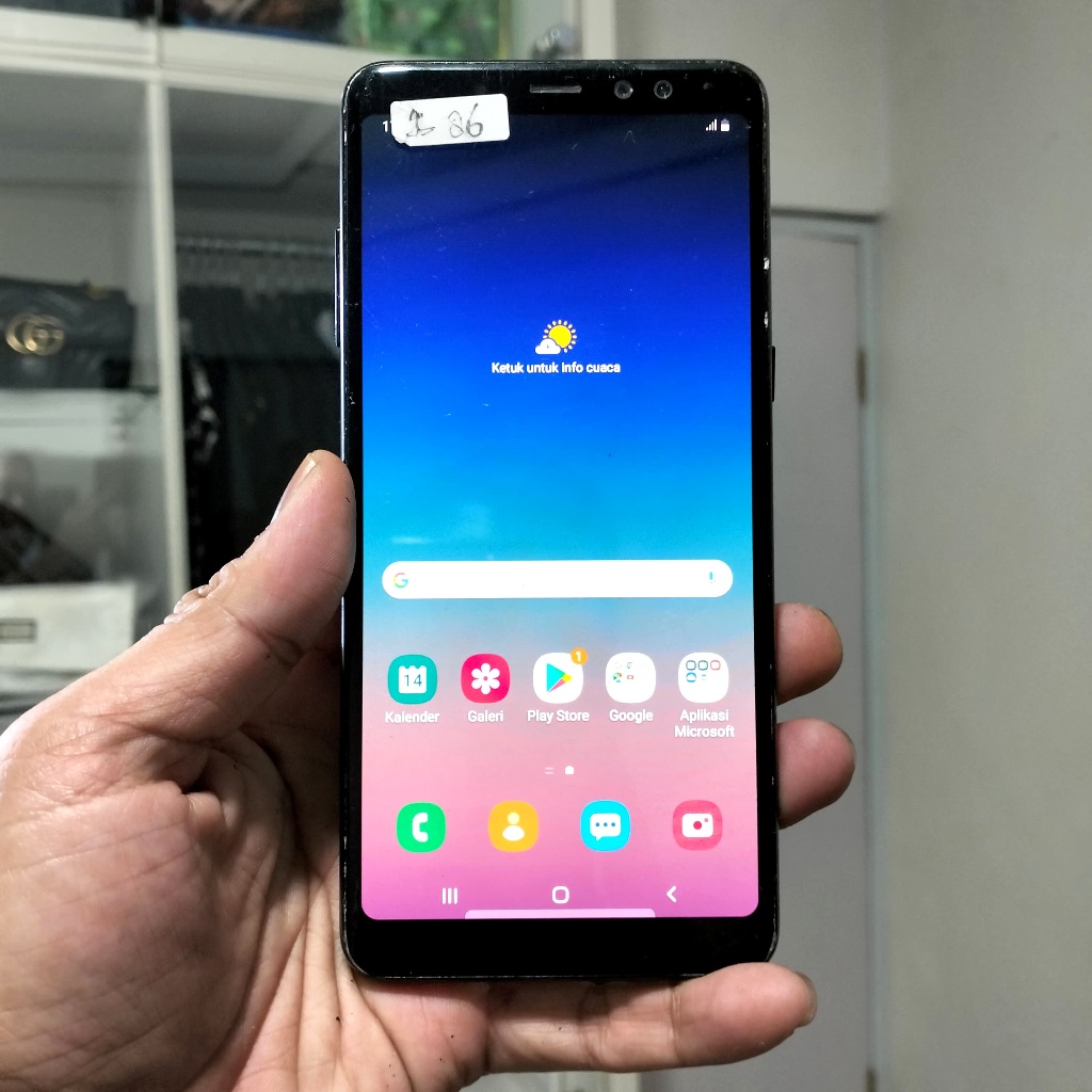 Jual Samsung Galaxy A8 Plus 2018 Duos NFC RAM 6GB Internal 64GB Bekas ...