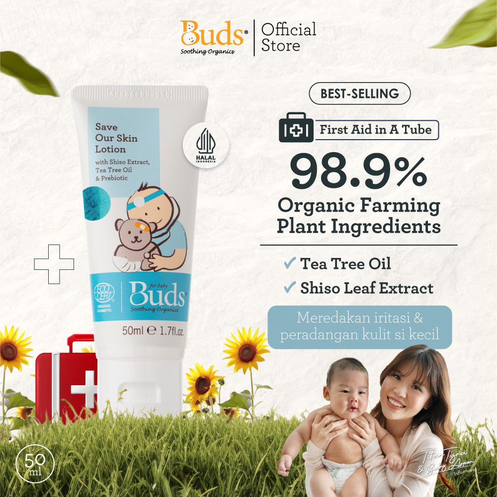 Jual Buds Organics Save Our Skin Lotion Soothing - Krim Perawatan ...