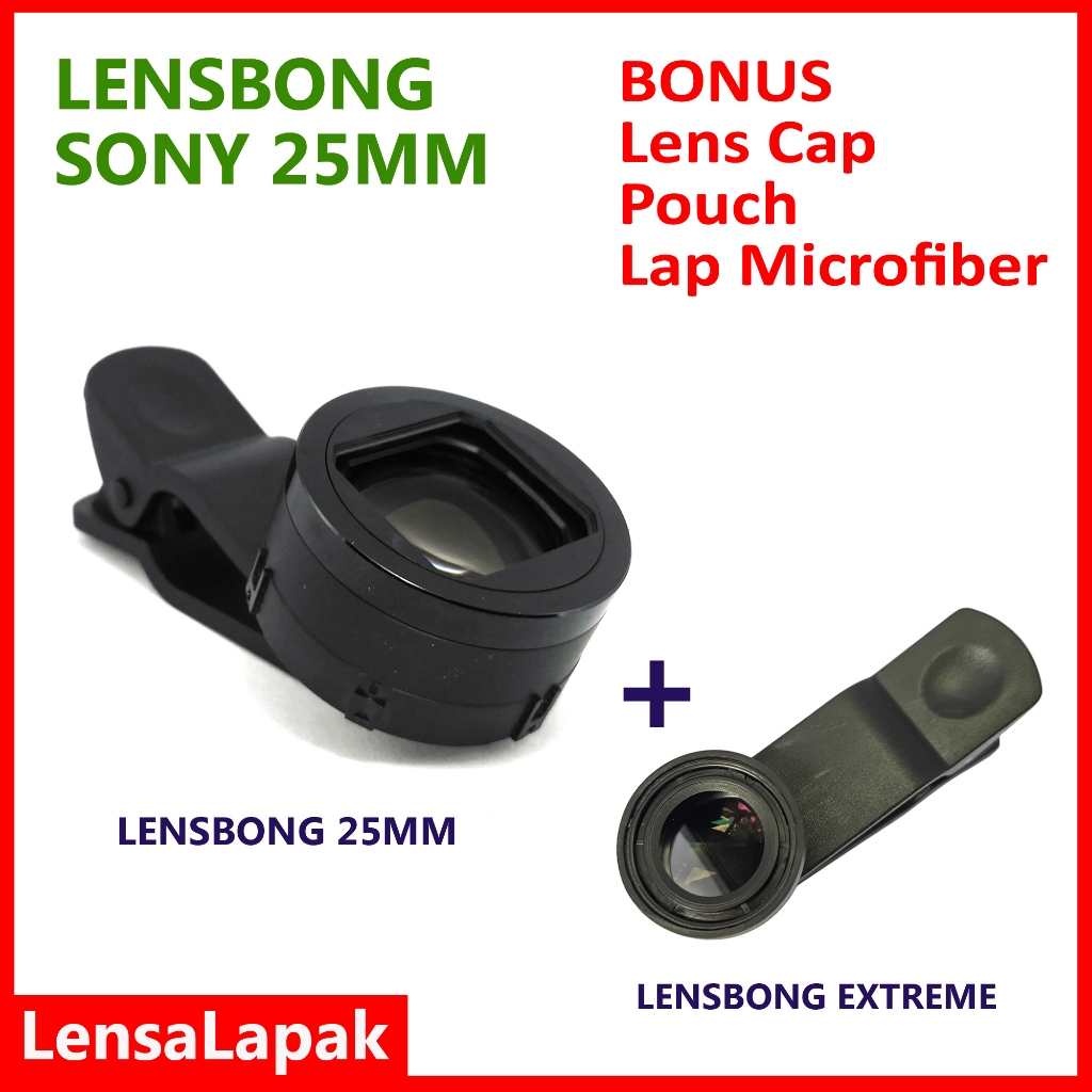 Jual Lensbong Macro Sony 25mm – Lensa Untuk HP Smartphone Handphone ...