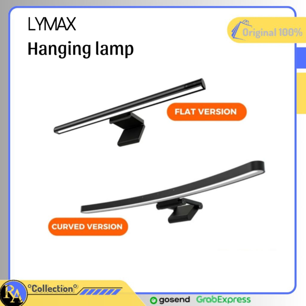 Jual LYMAX Screen Hanging Light L1 / Curved Hanging Monitor Lamp Ra08 ...