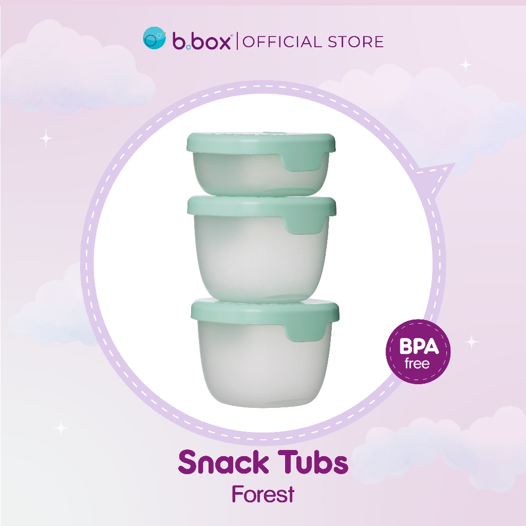 Jual b.box Snack Tubs (3-pack) | Shopee Indonesia