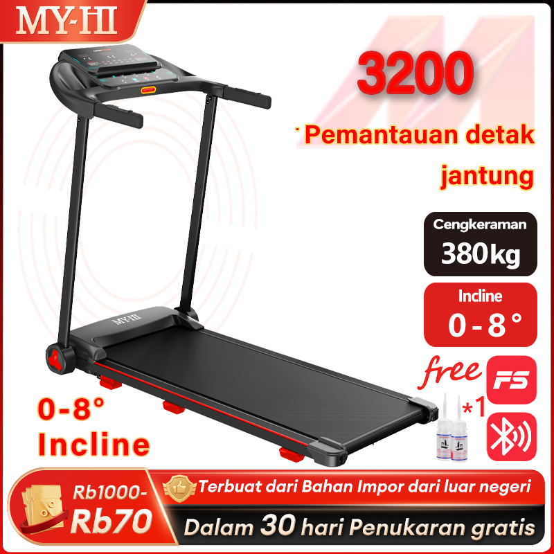 Jual MY-HI Treadmill Portable 3200 Dasbor digital Treadmill electric ...