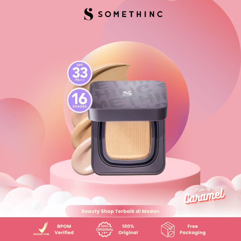 Jual SOMETHINC Copy Paste Breathable Mesh Cushion Refill Cushion SPF 33 ...