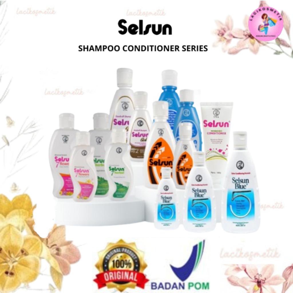 Jual LACIKOSME SELSUN SHAMPO CONDITIONER SERIES - SHAMPO DAN ...