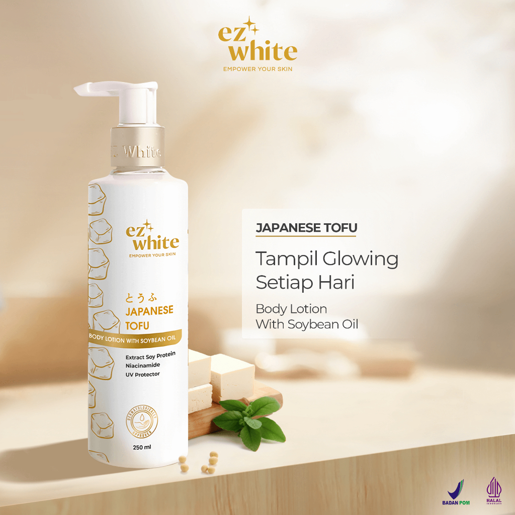 Jual EZ White Japanese Tofu Lotion 250ml | Shopee Indonesia