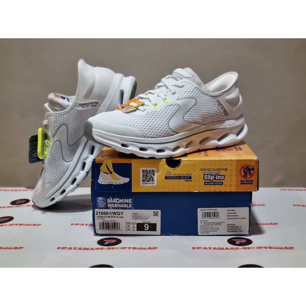 Jual SIZE 43 ( 27.5 CM ) ORIGINAL ASLI SKECHERS SLIP-INS GO WALK GLIDE ...