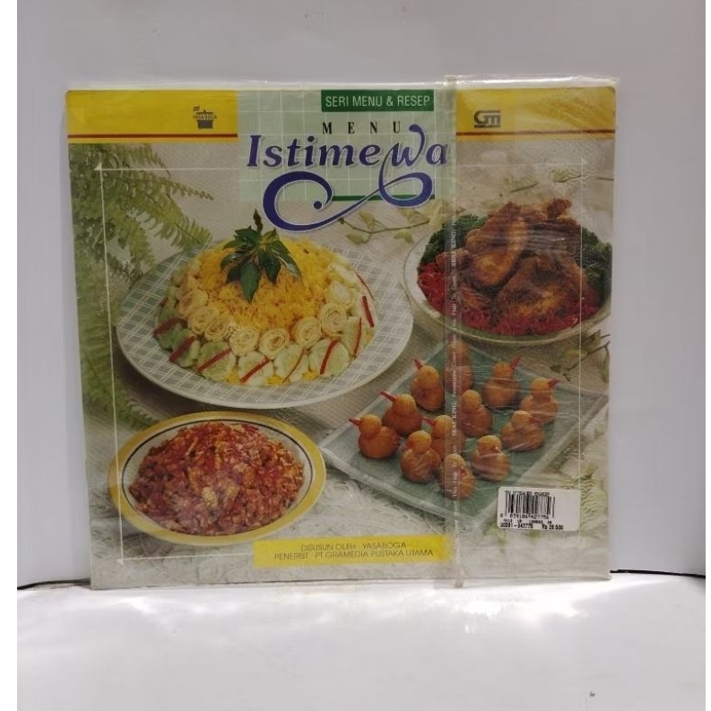 Jual SERI MENU & RESEP MENU ISTIMEWA - YASA BOGA | Shopee Indonesia