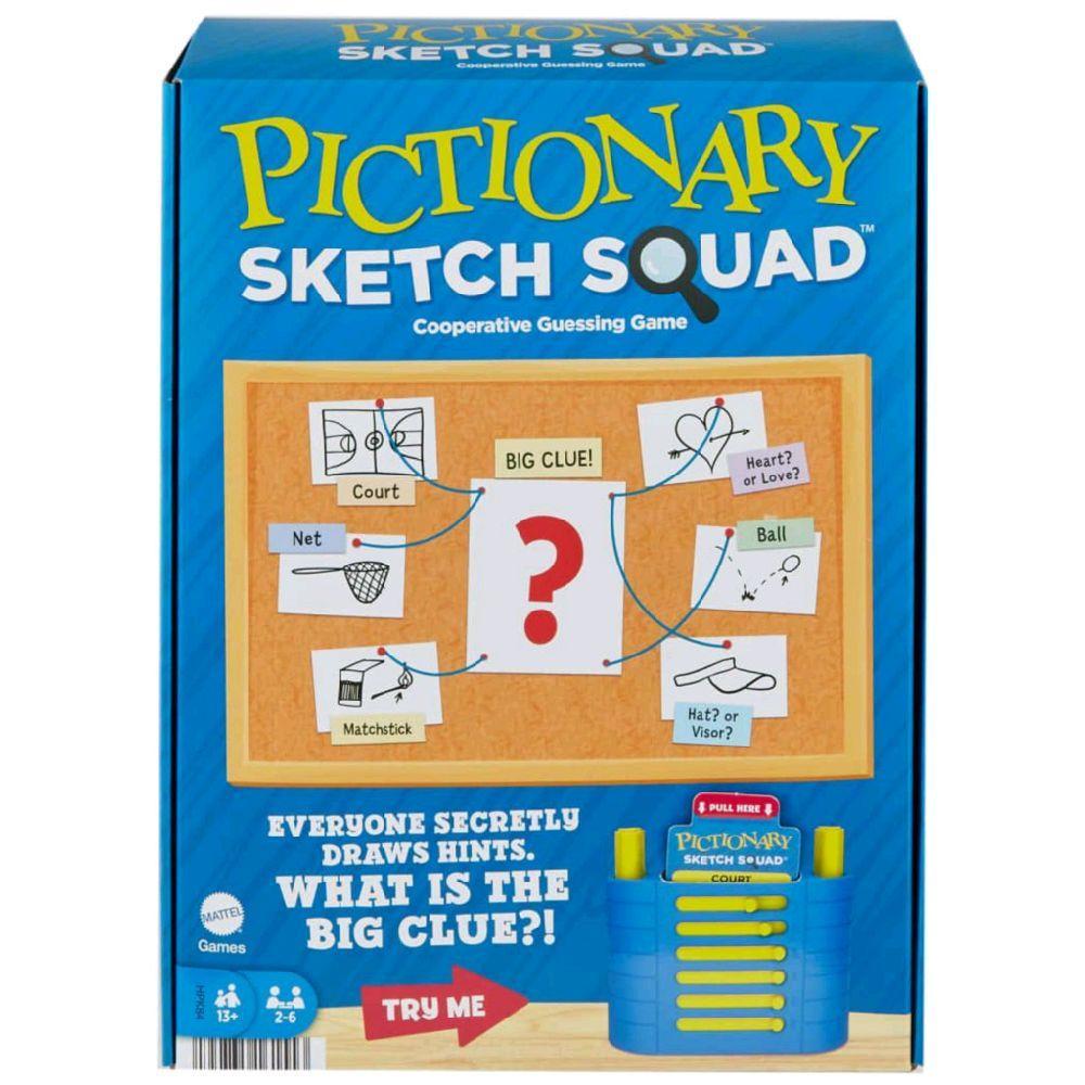 Jual Mainan Edukasi Kreatif Anak Pictionary Sketch Squad Permainan ...