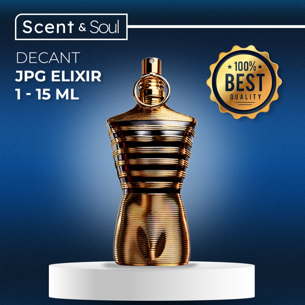 Jual [Decant] Parfum JPG Le Male Elixir | Scent & Soul | Shopee Indonesia