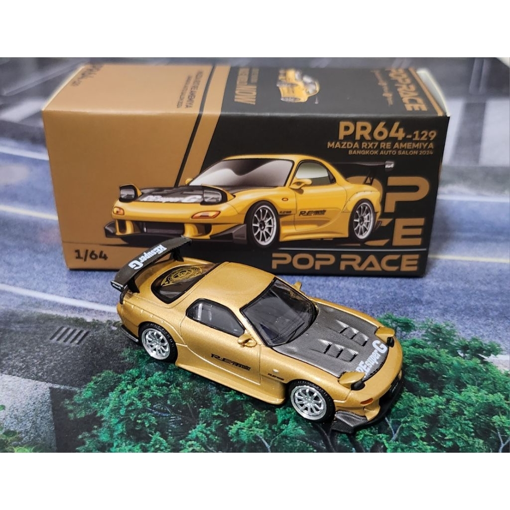 Jual pop race mazda rx7 rx 7 re anemiya gold bangkok auto salon 2024 ...