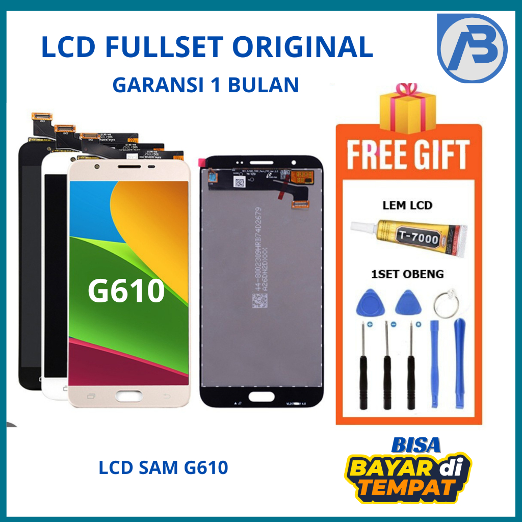Jual [ORIGINAL] LCD SAMSUNG G610 (GALAXY J7 PRIME) FULLSET Touchscreen ...