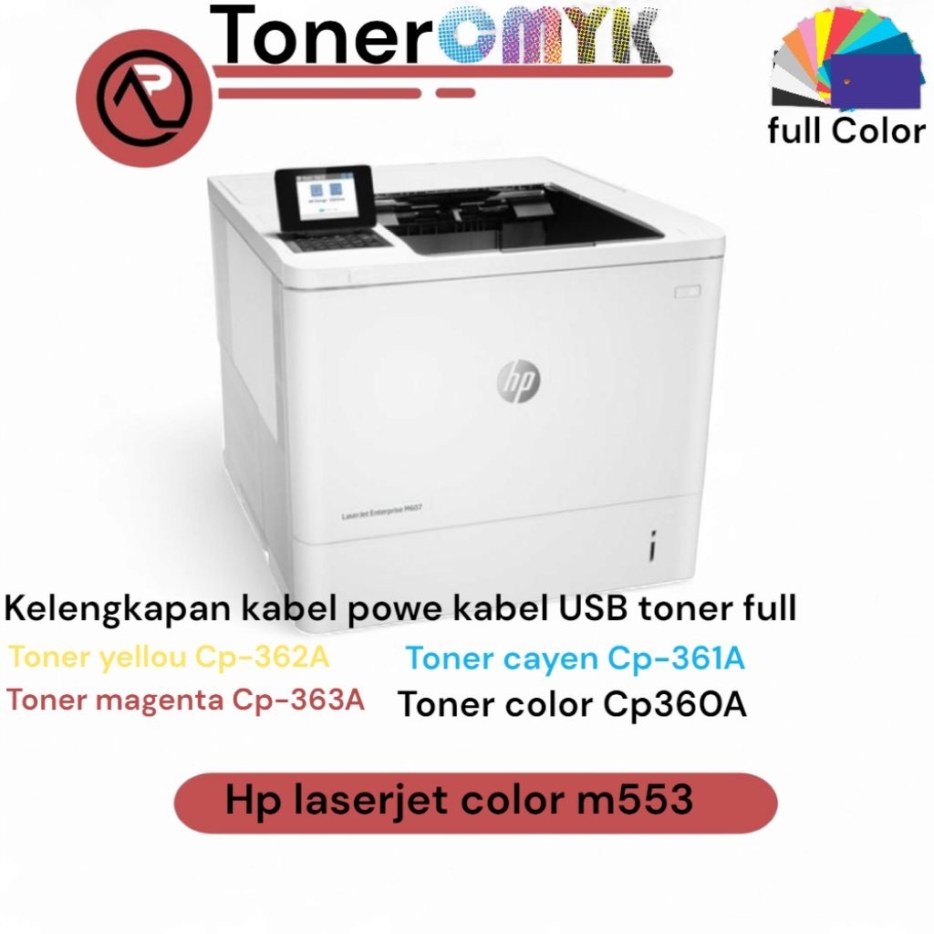 Jual hp laserjet m553 dn bekas siap pakai toner full murah berkualita ...