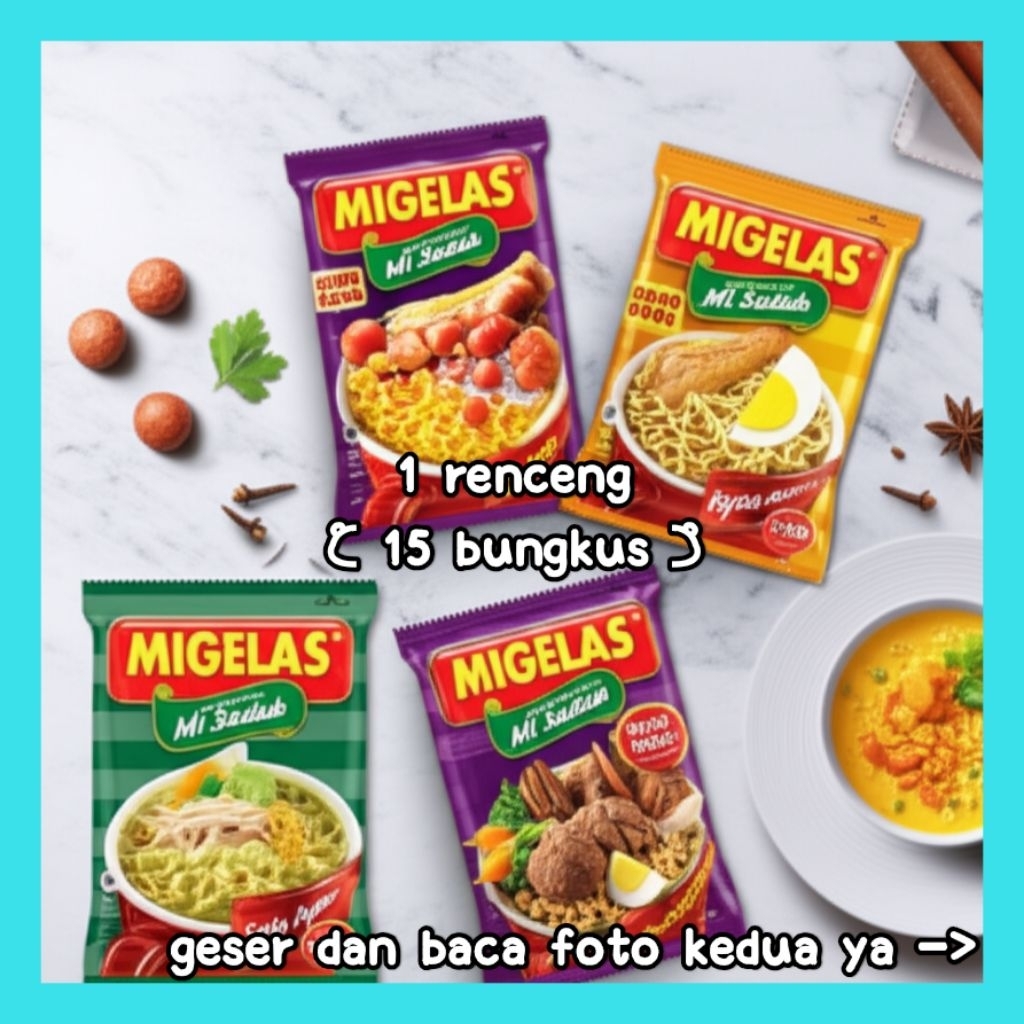 Jual 1 renceng (15 bungkus) mie gelas migelas protevit indomie instan ...